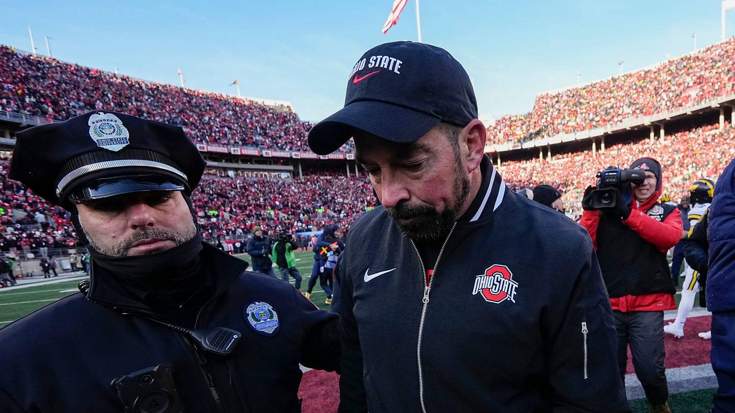 'Fire Ryan Day' trends on social media after Buckeyes loss to Wolverines