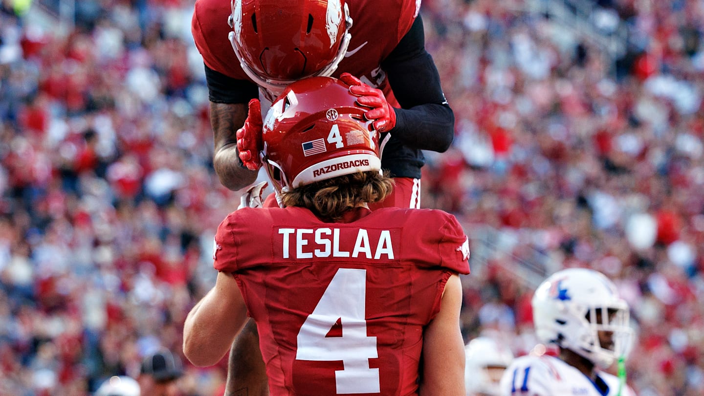 The Battle Line Rivalry splits the Razorbackers staff