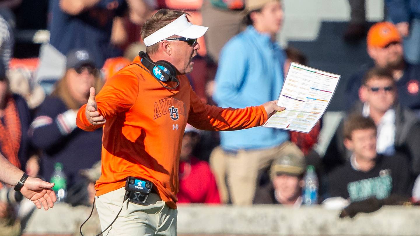 Auburn football reporter pushes back on radio host's wild Hugh Freeze ...