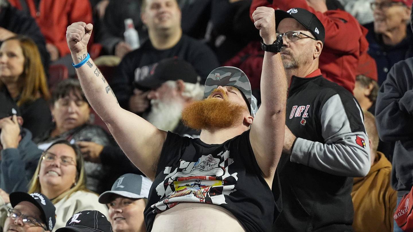 Louisville fans breathing sigh of relief the Cardinals aren't on ESPN ...