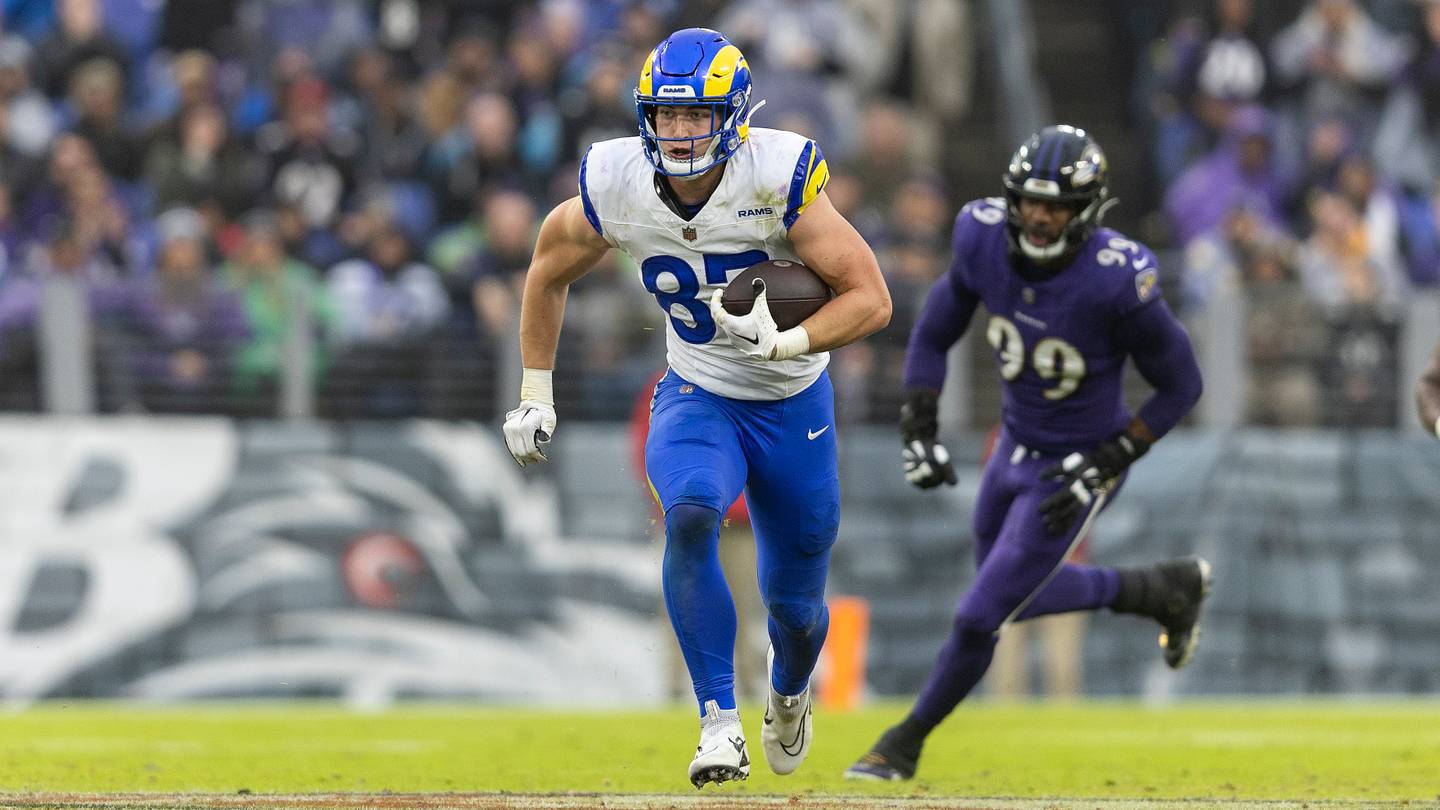 LA Rams TE Davis Allen is the next rookie to step up this season