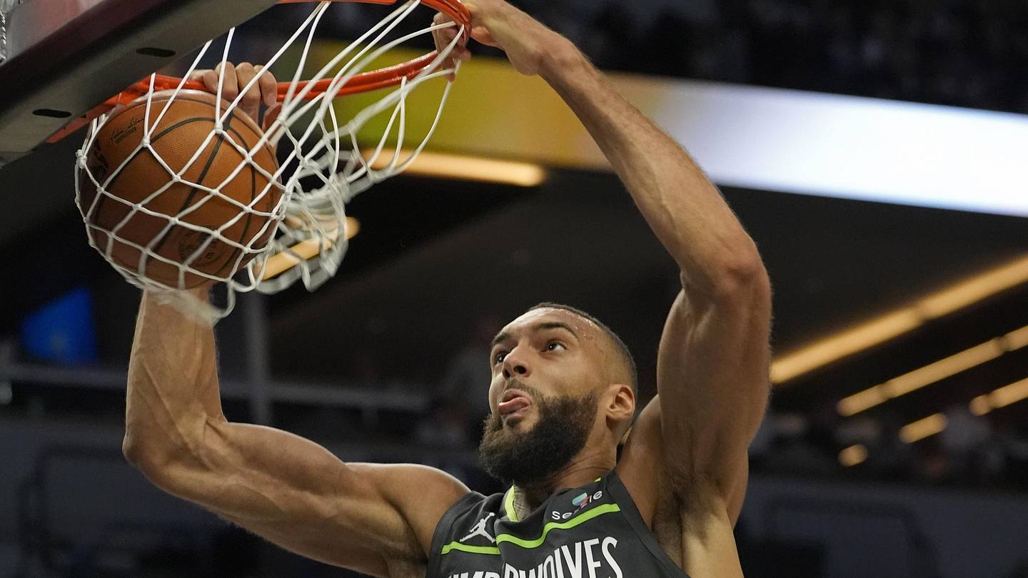Rudy Gobert's recent dominance has been major factor in Wolves' success