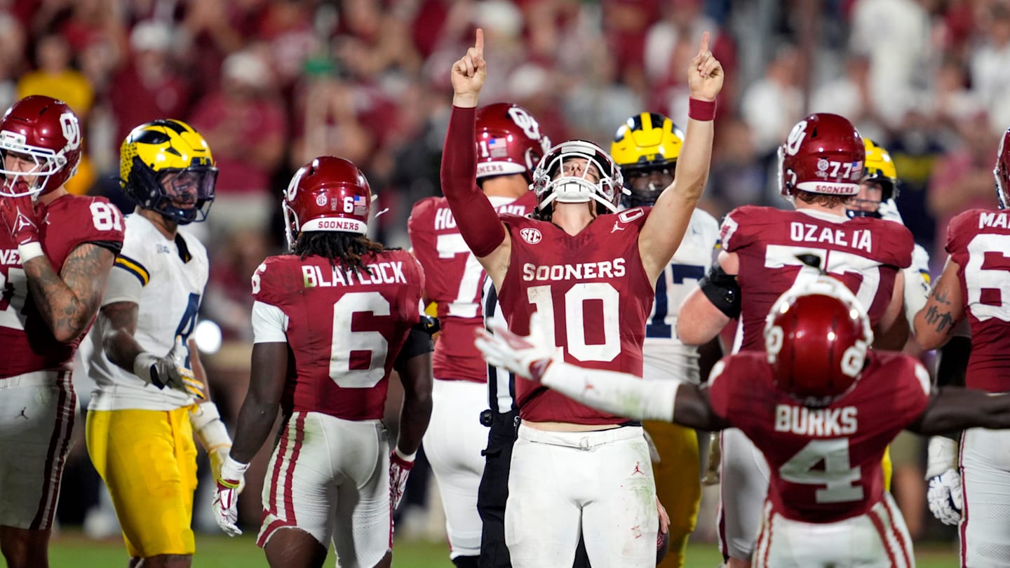 Positive report points to Oklahoma QB John Mateer playing in Red River ...