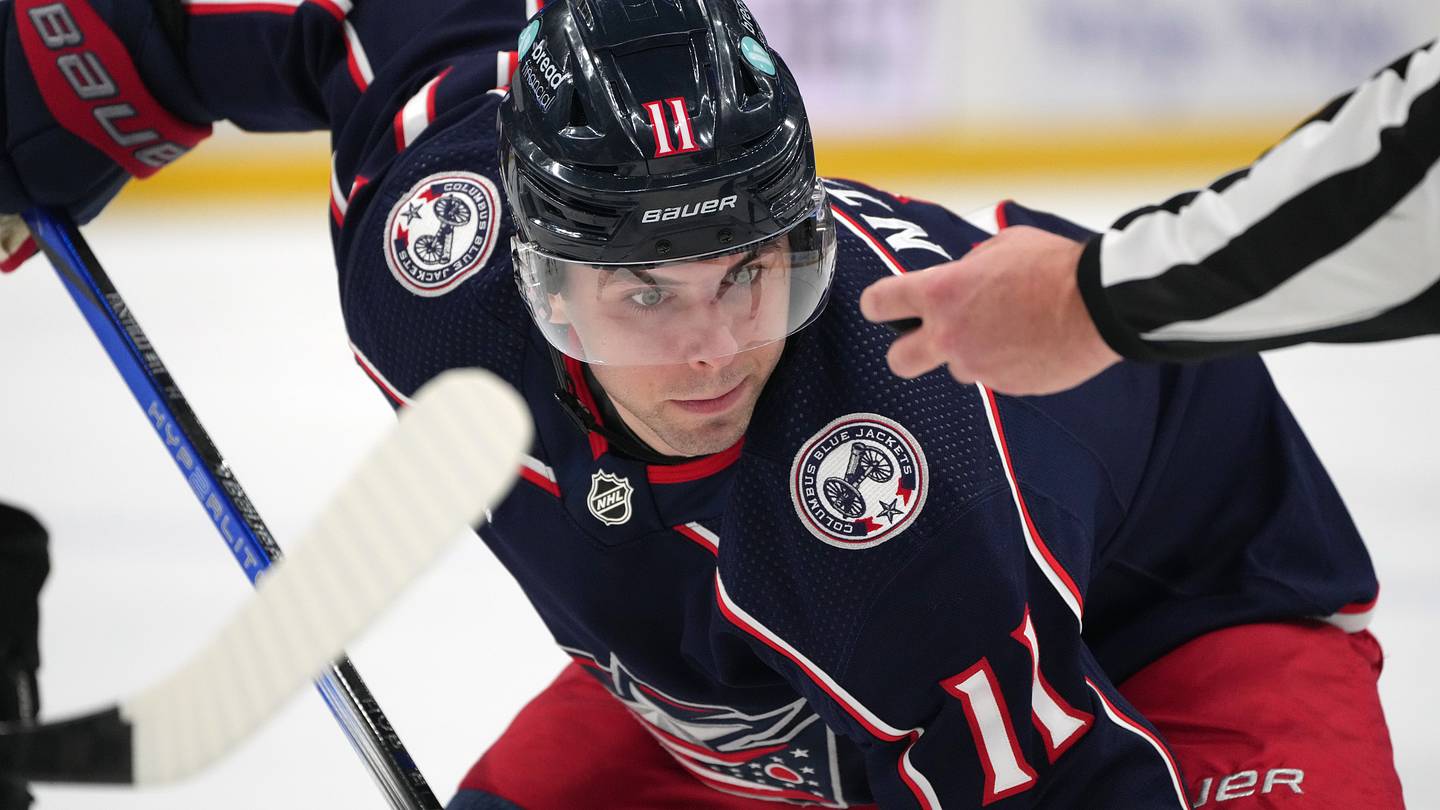 Adam Fantilli is set for a big sophomore season with the Columbus Blue ...