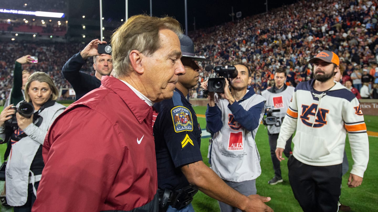 Nick Saban's retirement predicted to make Iron Bowl lesser rivalry than ...