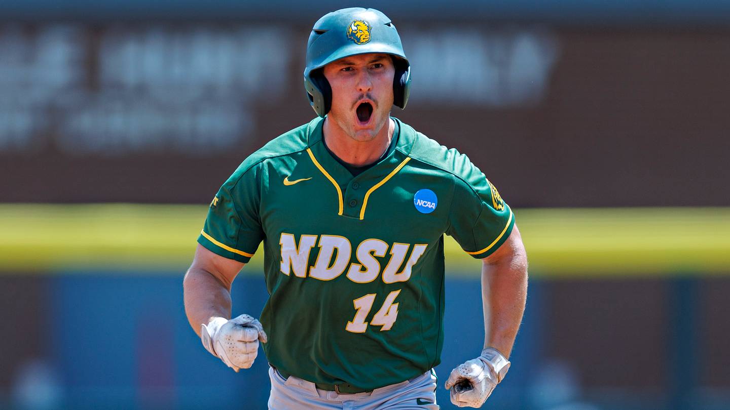 NDSU sends the Jayhawks home, stuns Kansas in the Fayetteville Regional