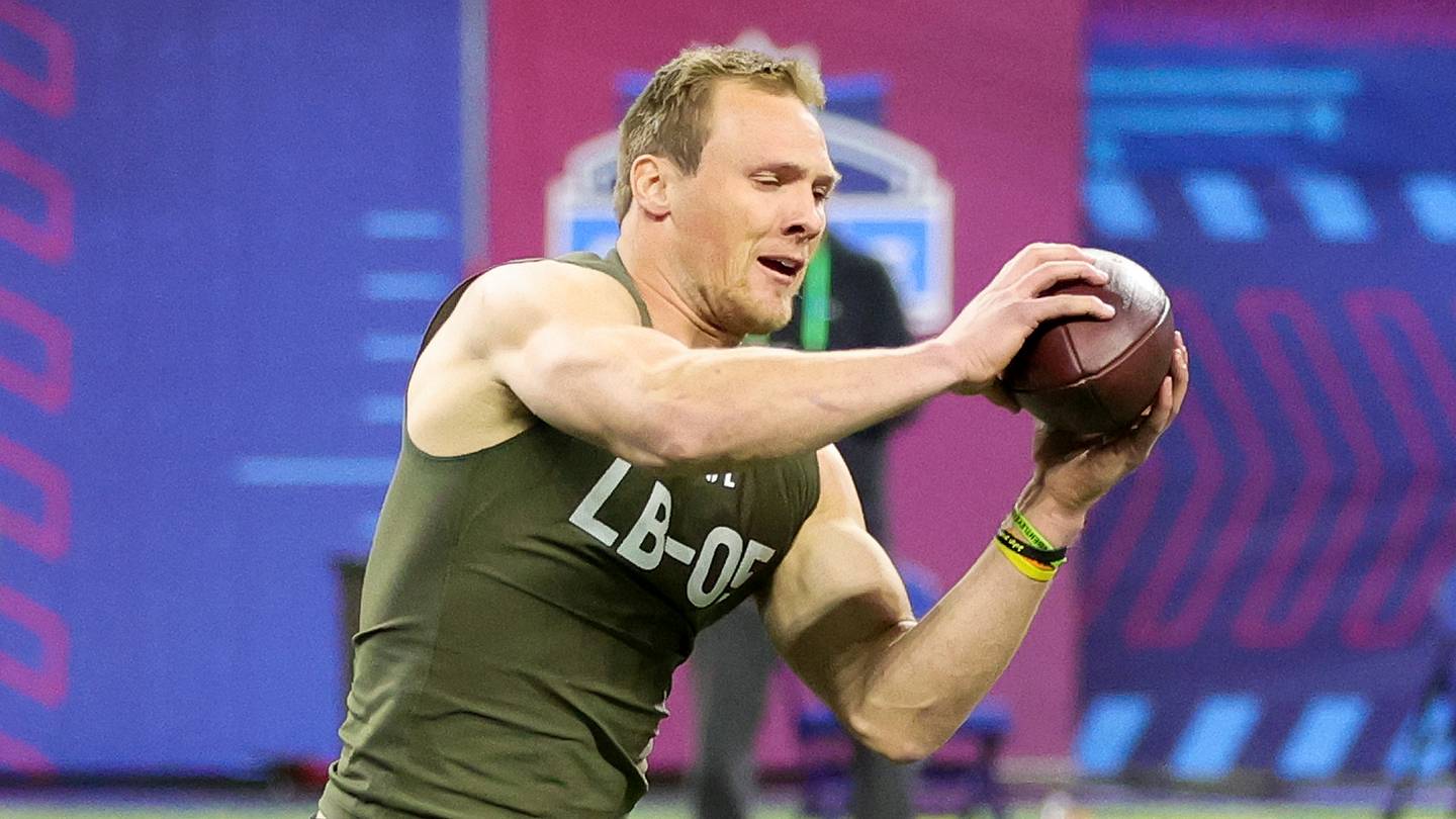 Steelers must be salivating over LB Jack Campbell at the NFL Combine