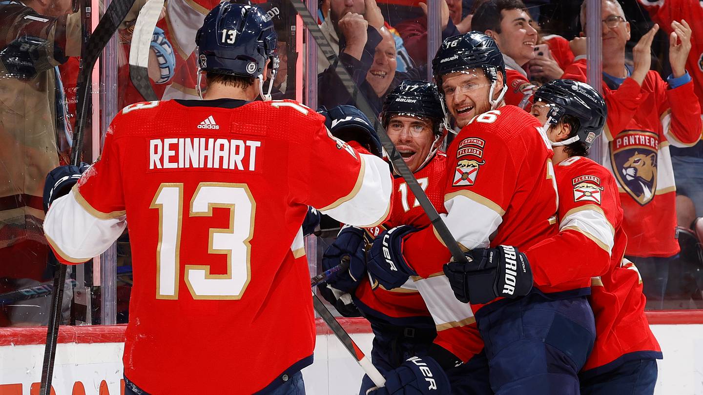 The Florida Panthers are quietly looking poised for a Stanley Cup run