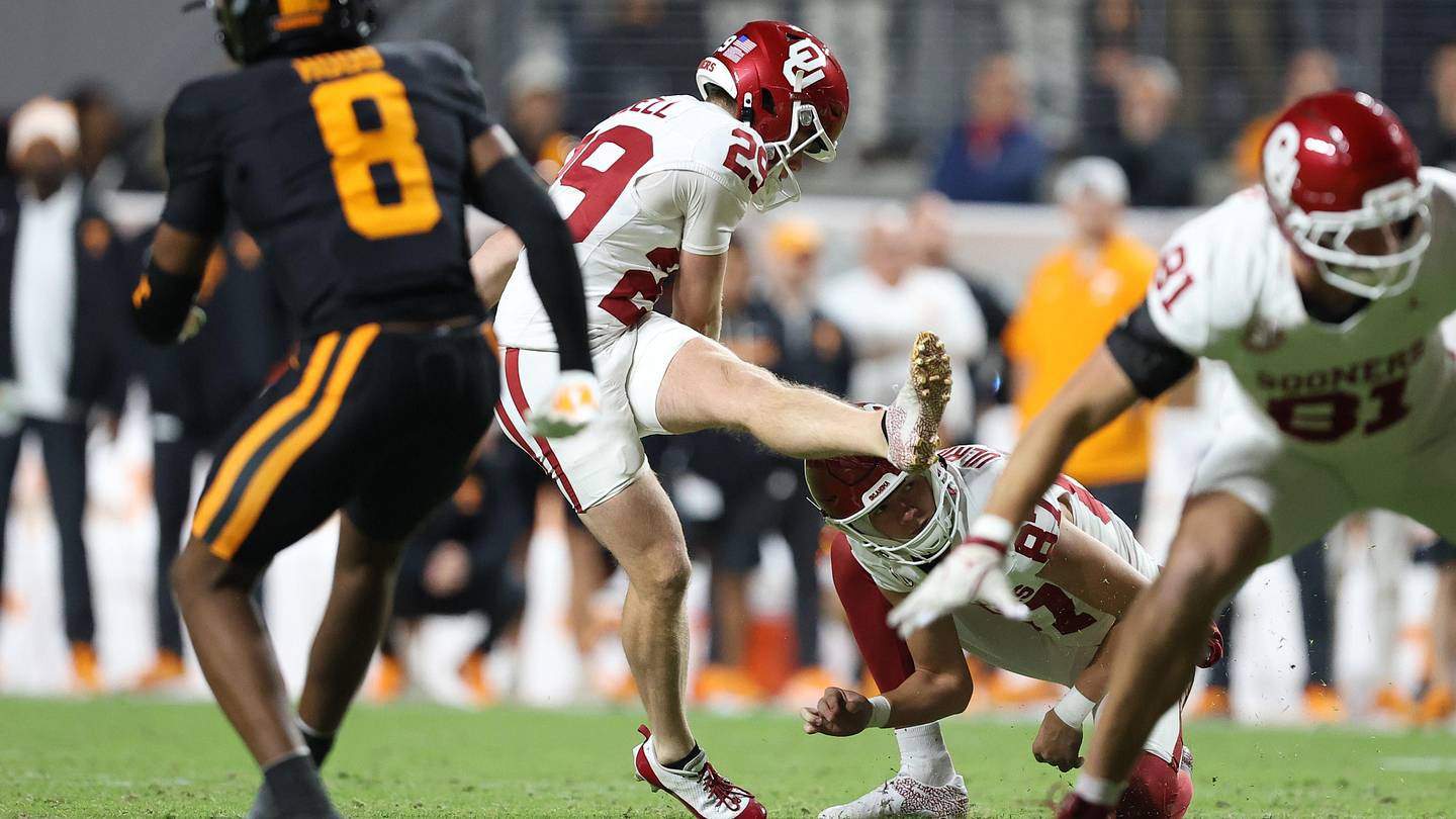Tate Sandell and his shorts were exactly what Oklahoma fans didn't know ...