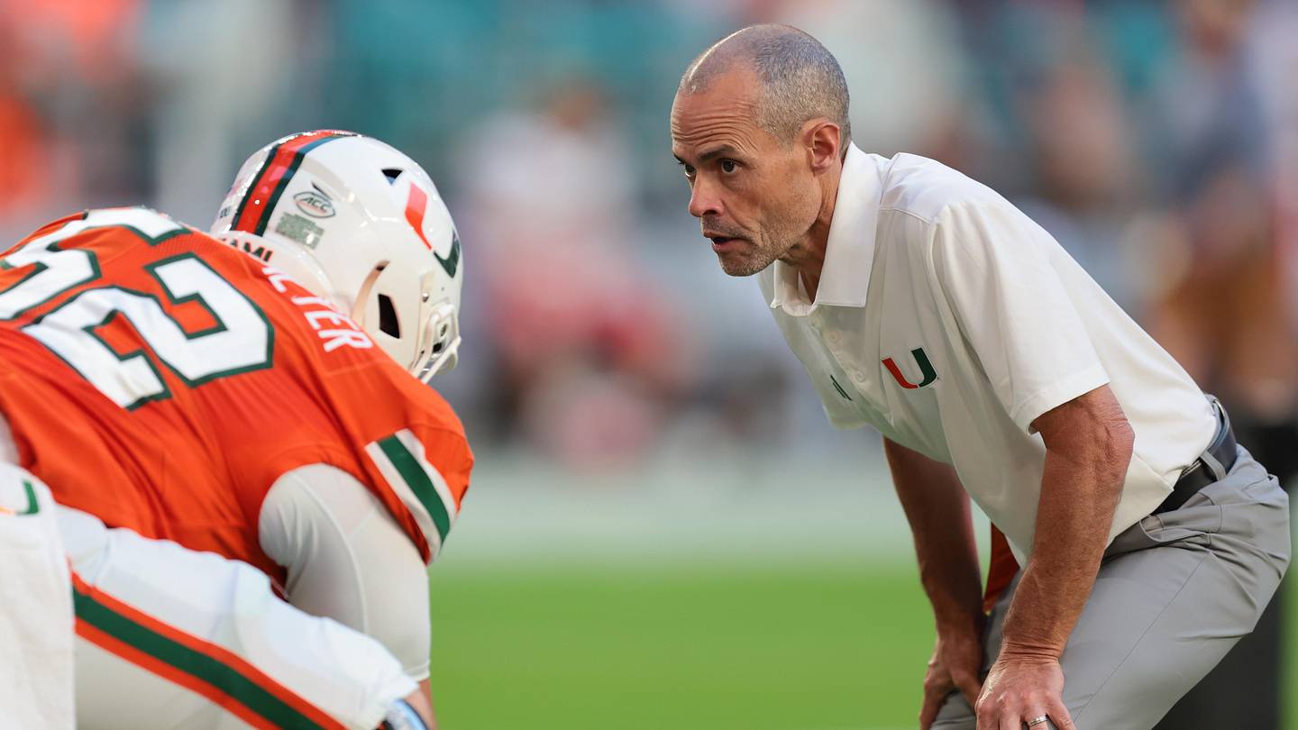 Miami's Offensive Line Mastermind Starts This Season with a 'Refreshing ...