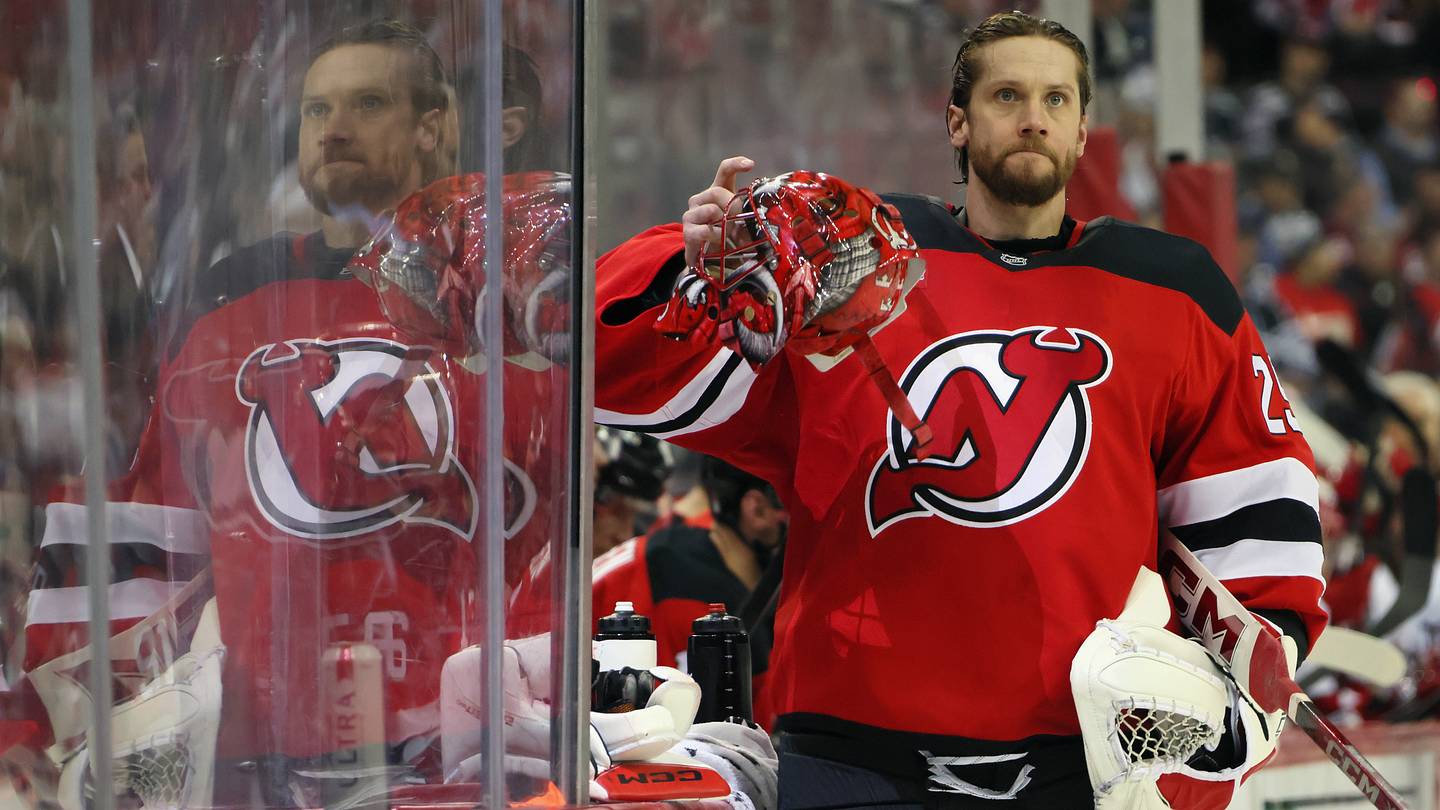 New Jersey Devils goalie Jacob Markstrom has plenty to prove in 2025-26