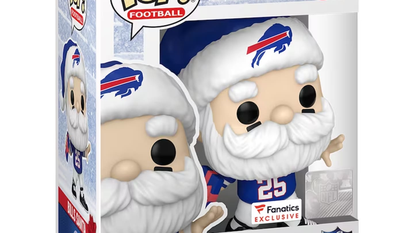 This Santa Claus Buffalo Bills Funko POP! figure is available now