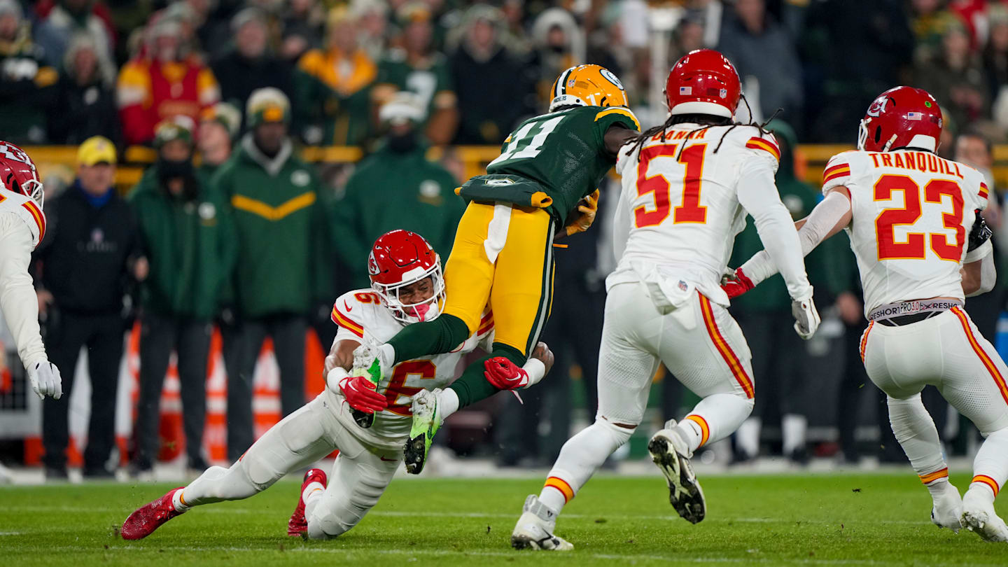 Bryan Cook requires medical cart for lower leg injury