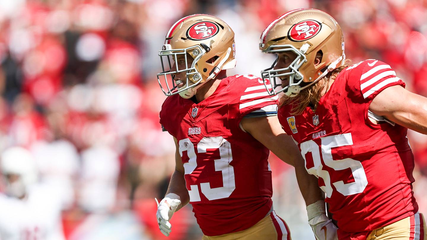 George Kittle, Christian McCaffrey headline 49ers named to 2023 All-Pro ...