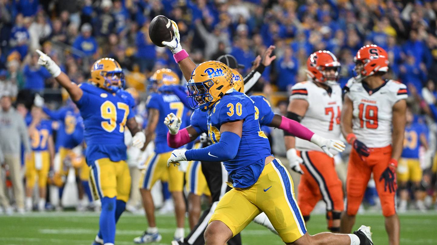 Pitt Reveals Depth Chart vs. Clemson