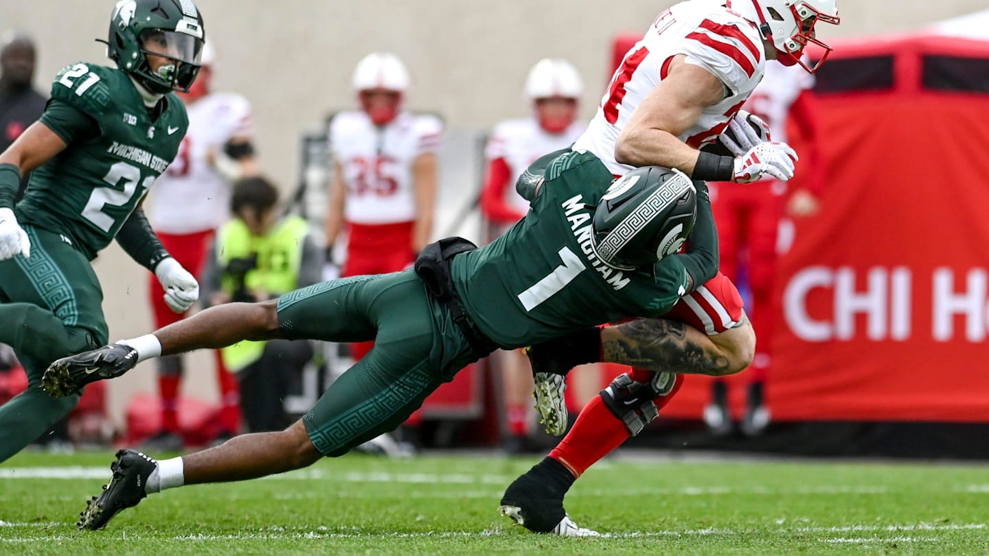 Jaden Mangham forced to hand in 'Spartan Dawg' card after Michigan transfer