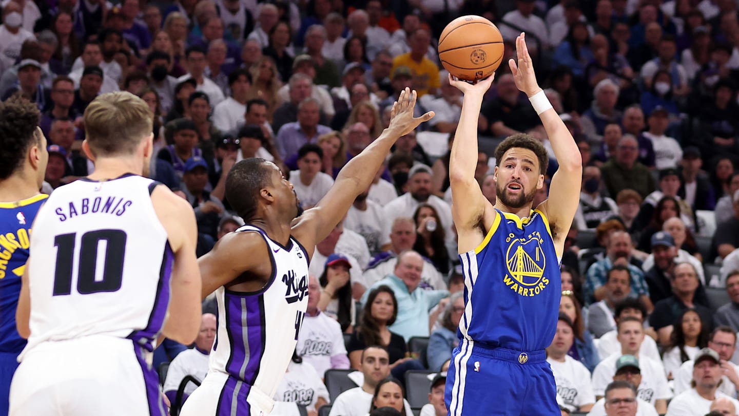Klay Thompson reveals legendary reason for changing jersey number on ...