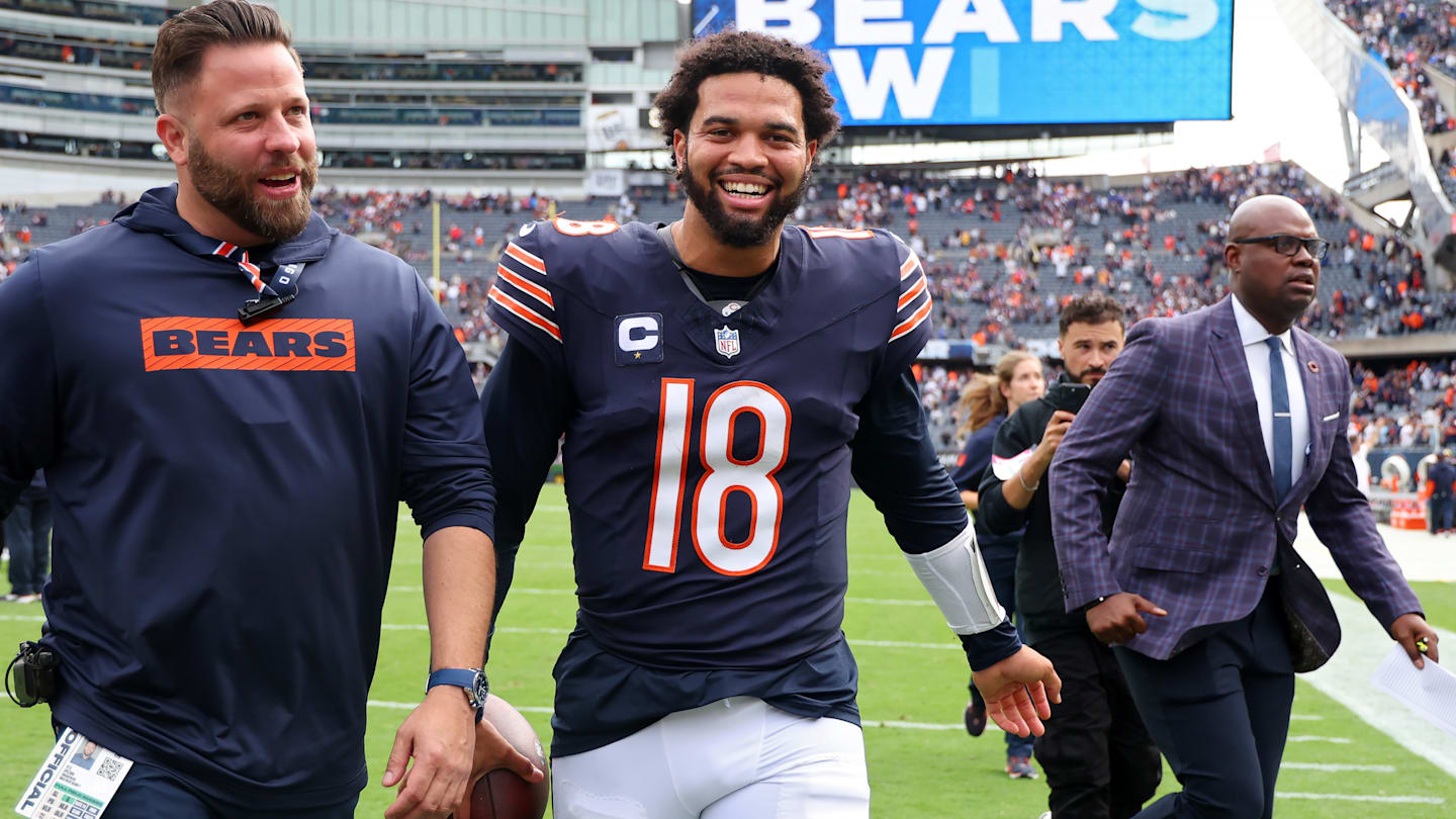 Caleb Williams gets brutally honest about Bears' offensive struggles in win vs. Rams