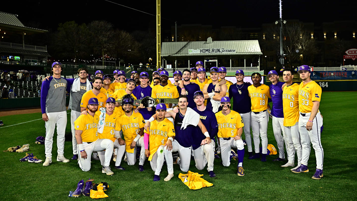 Schedule Update: LSU Baseball vs. Alabama Crimson Tide in Saturday's ...