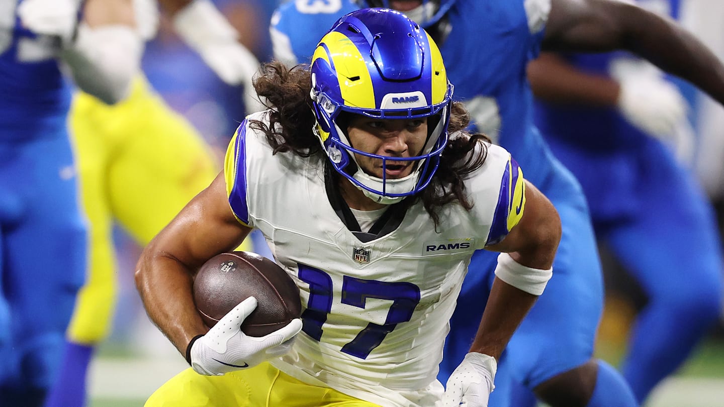Rams projected WR depth chart without Puka Nacua