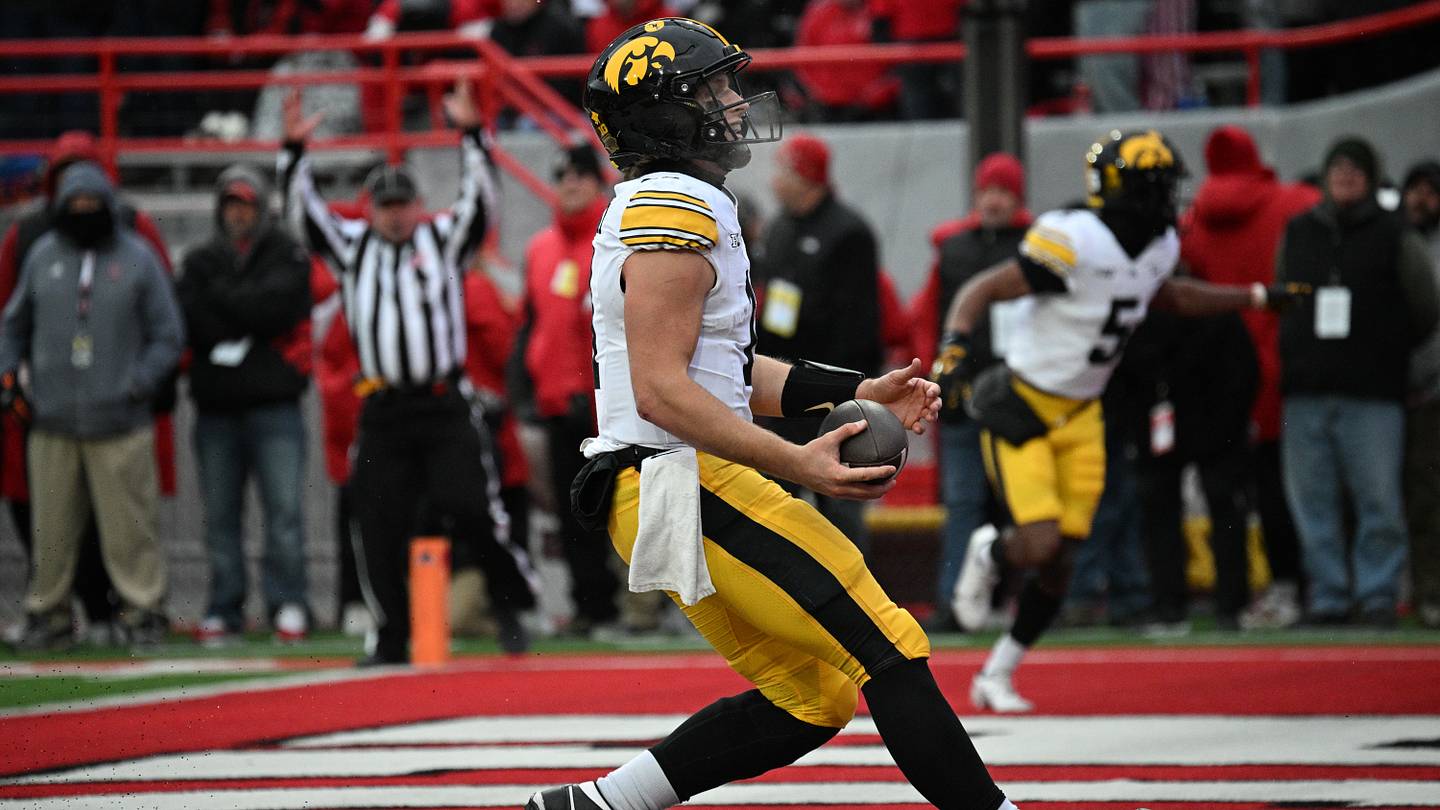 Mark Gronowski broke an Iowa program record that has stood for 69 years