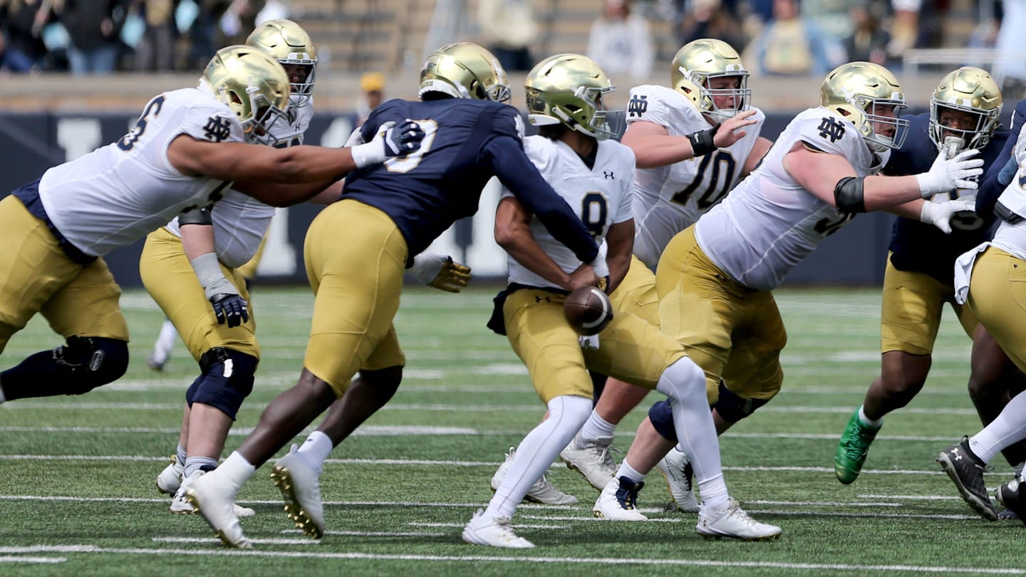 Notre Dame Football Announces Date for 2025 Blue-Gold Game