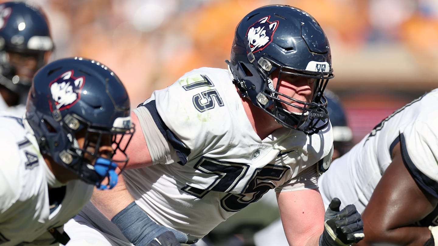 Patriots 2025 NFL Draft: UConn OT Chase Lundt Scouting Report
