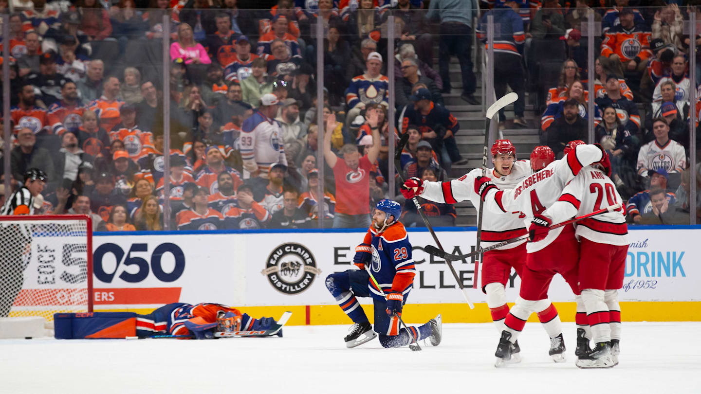 The Carolina Hurricanes Stun the Oilers with a Massive Comeback Victory