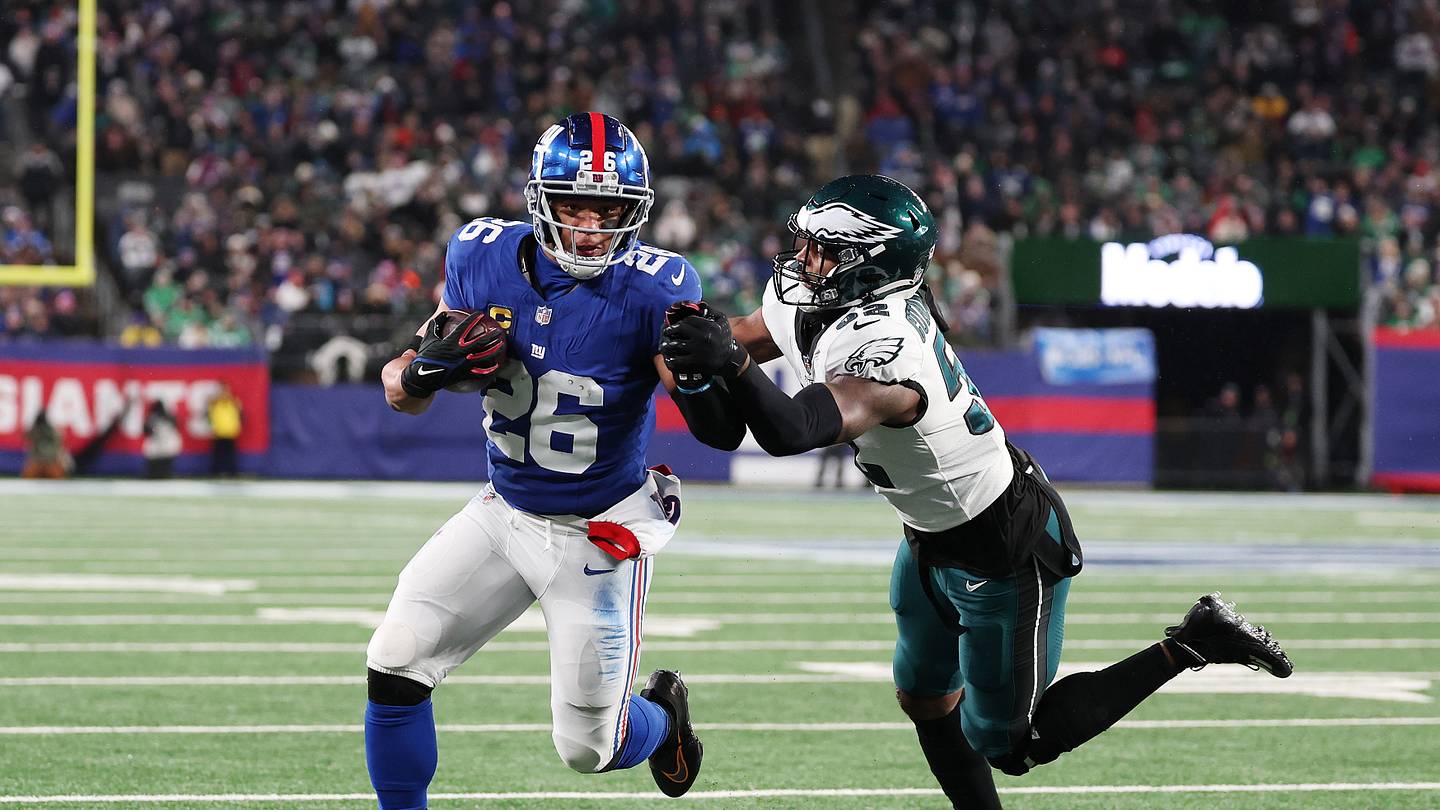 Eagles updated RB depth chart after Saquon Barkley signing