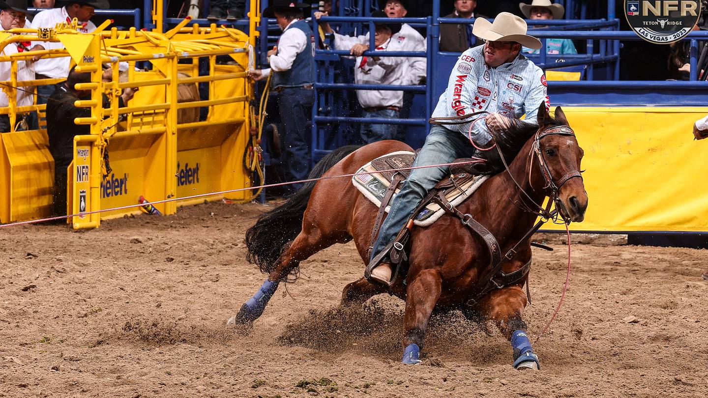 For Veteran Roper, Balancing Horsepower Simply Comes With The Job