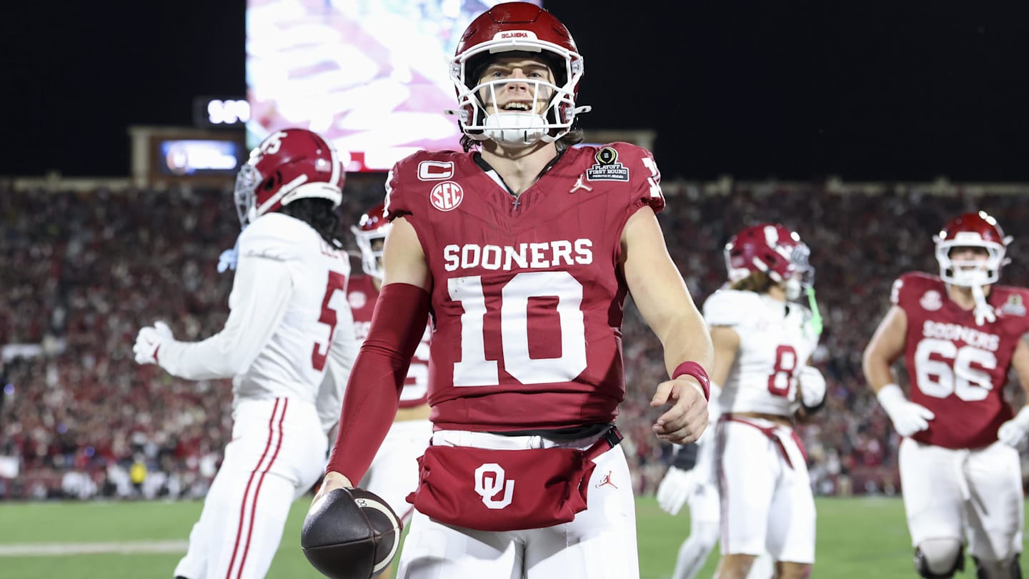 Postgame John Mateer quote leaves his Oklahoma future totally up in the air