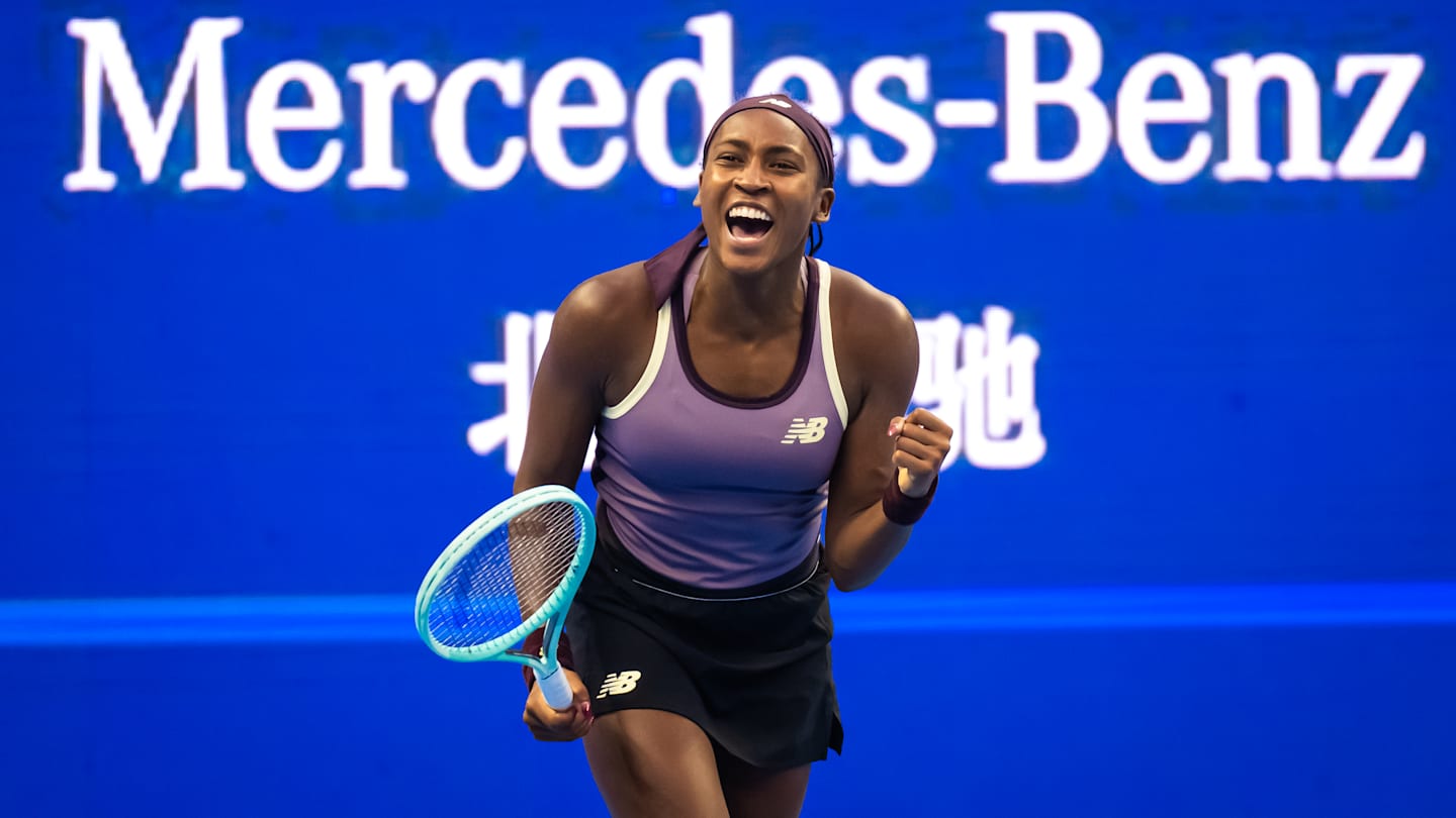 Coco Gauff and Matt Daly clearly a match made in heaven