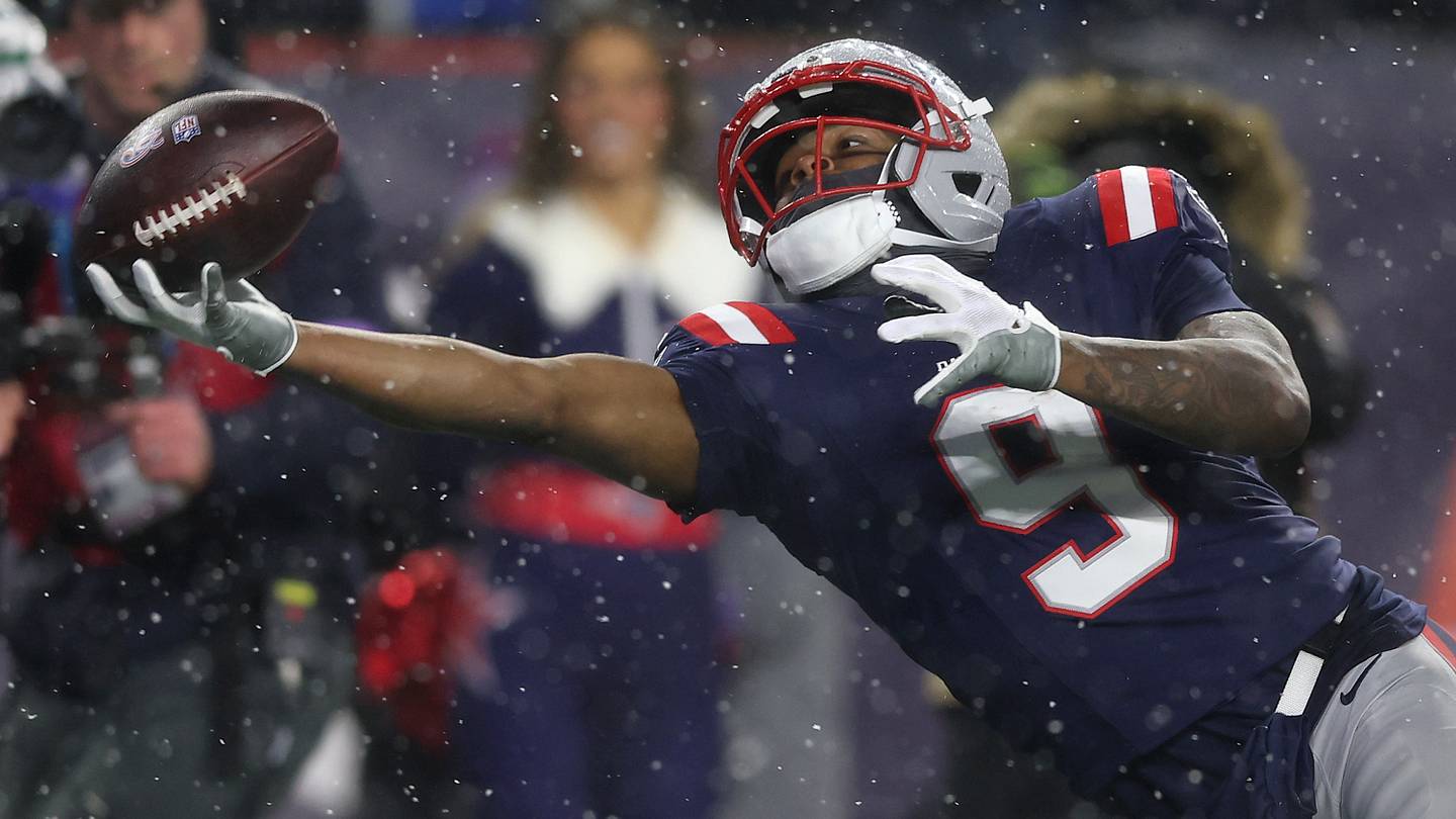 Kayshon Boutte leads Patriots to AFC Championship Game with sensational ...