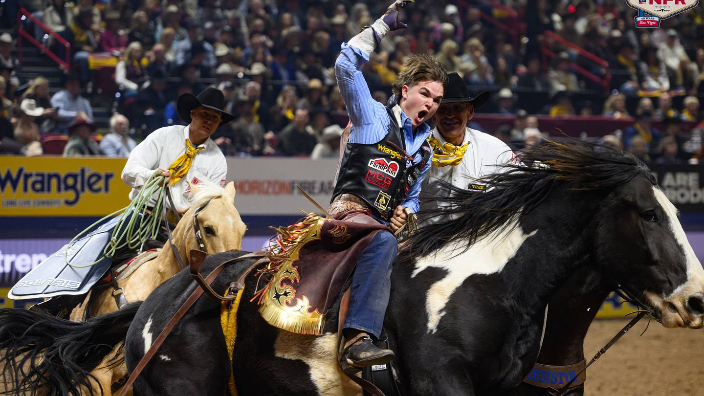 Wacey Schalla Closes the Gap in NFR Bareback Riding Average Race