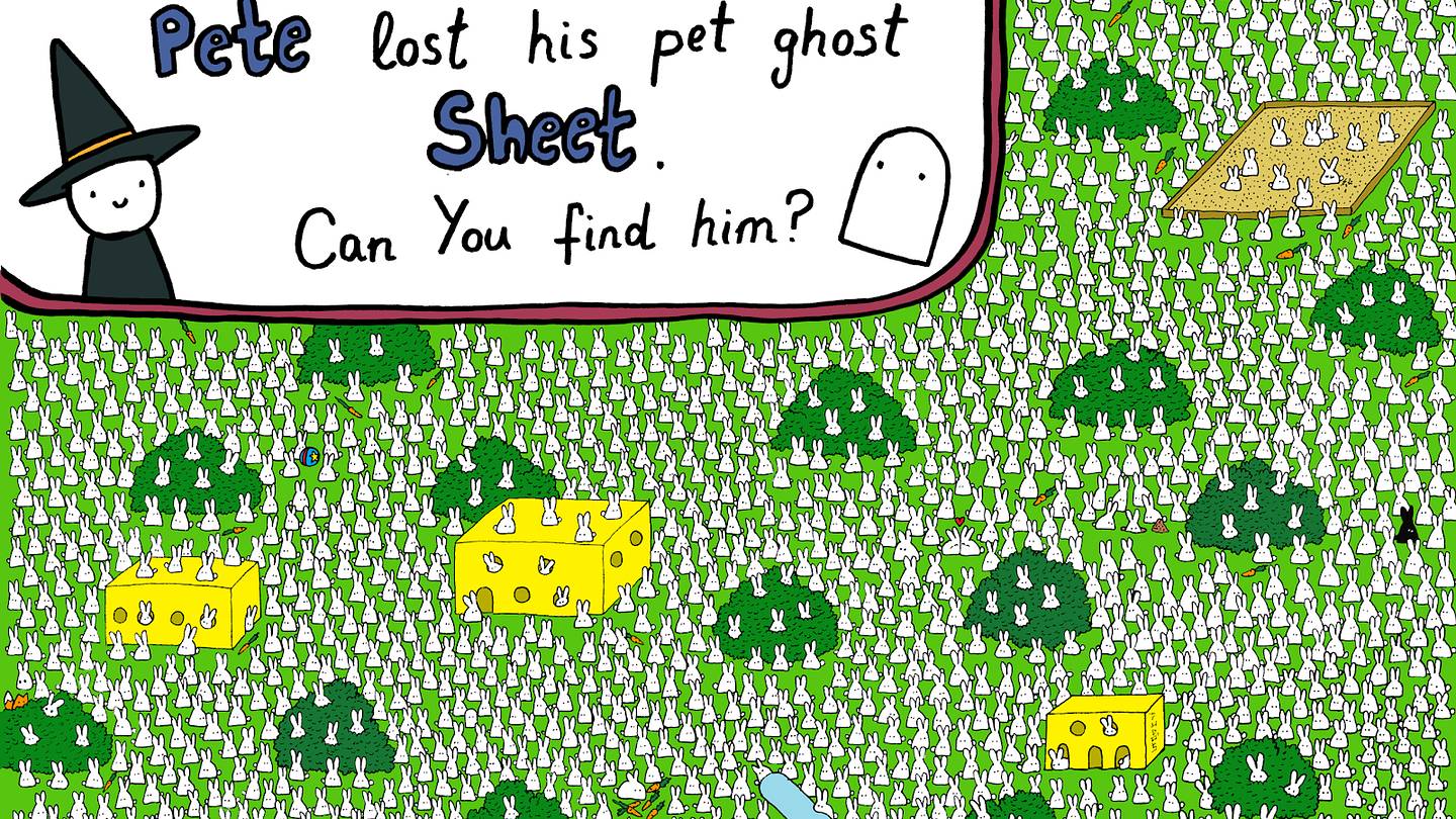 There’s a Ghost Hiding in This Illustration—Can You Find It?