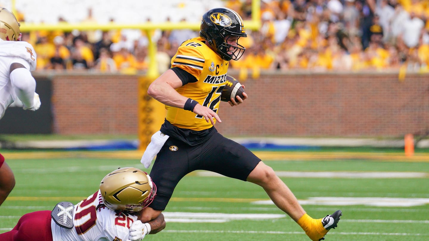 No. 6 Missouri Football Faces Adversity in Win Over No. 24 Boston College