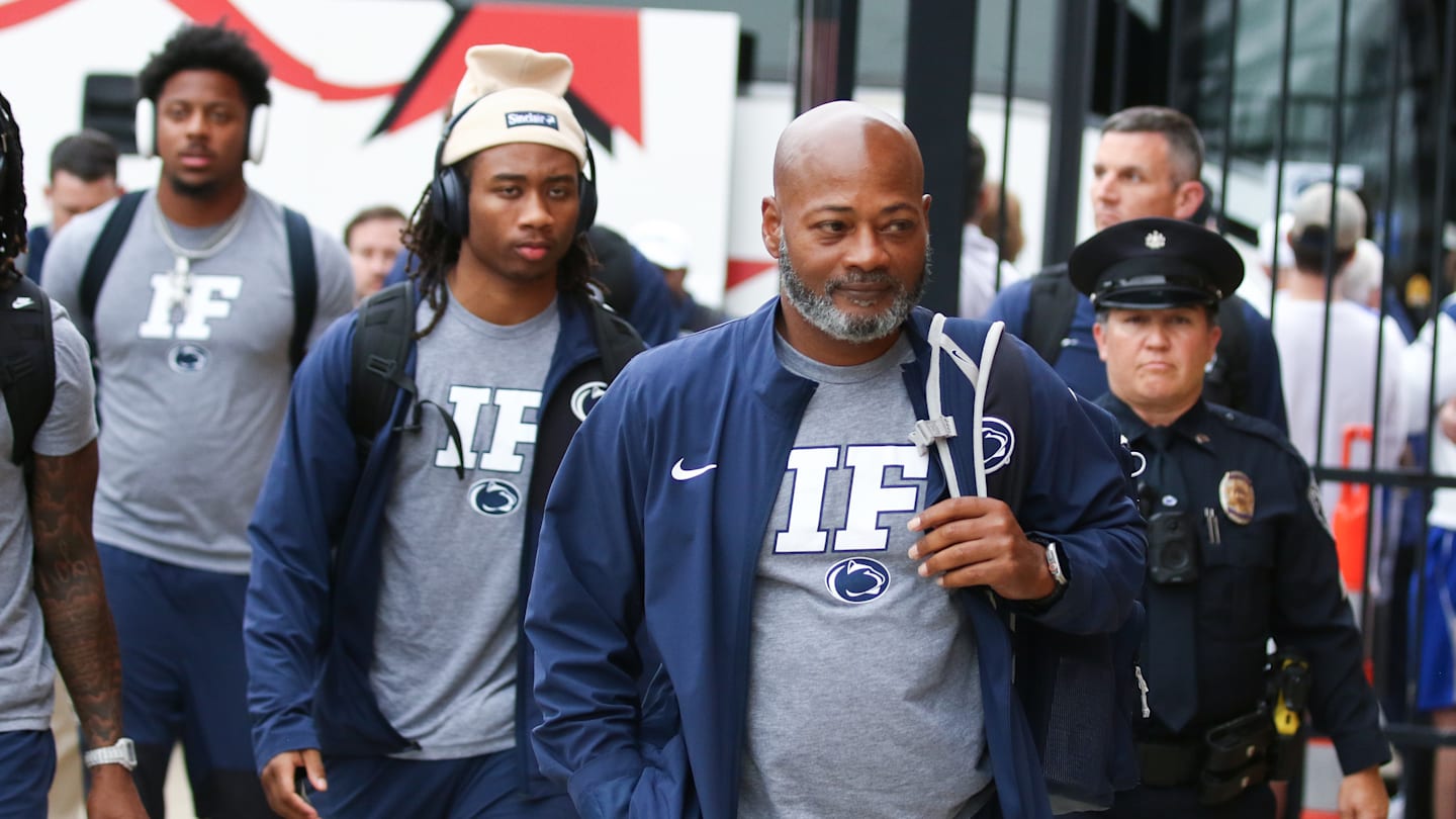 Penn State wears unexplained 'IF' gear ahead of first game without ...