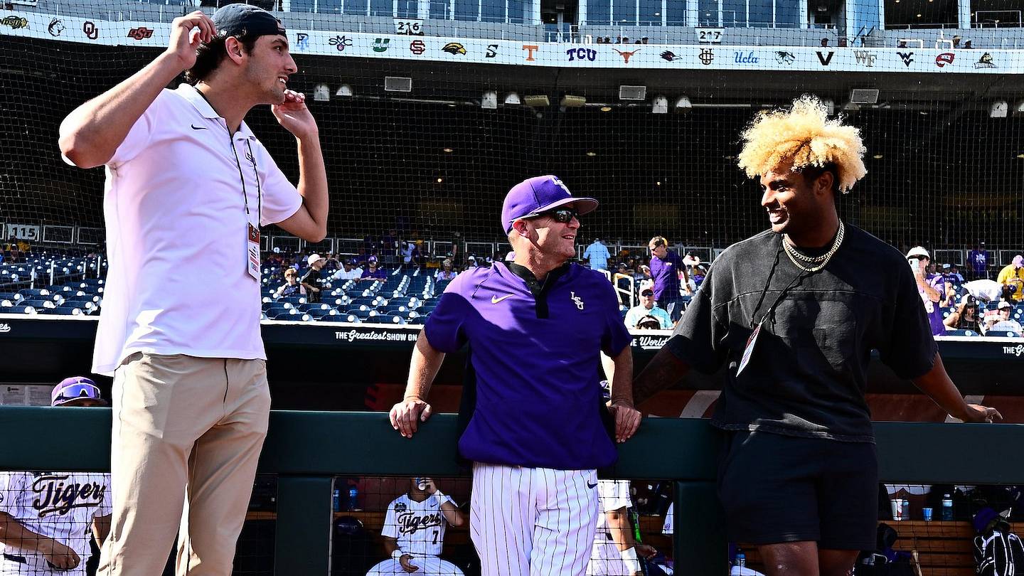 LSU Baseball's Jay Johnson Named National Coach of the Year Following ...