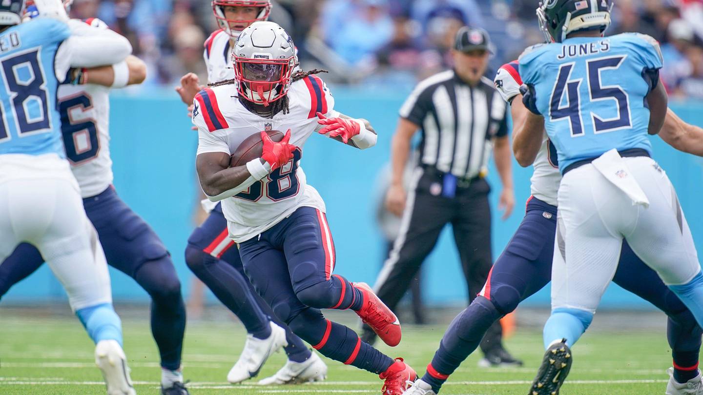Patriots Announce Updates on Injured RBs