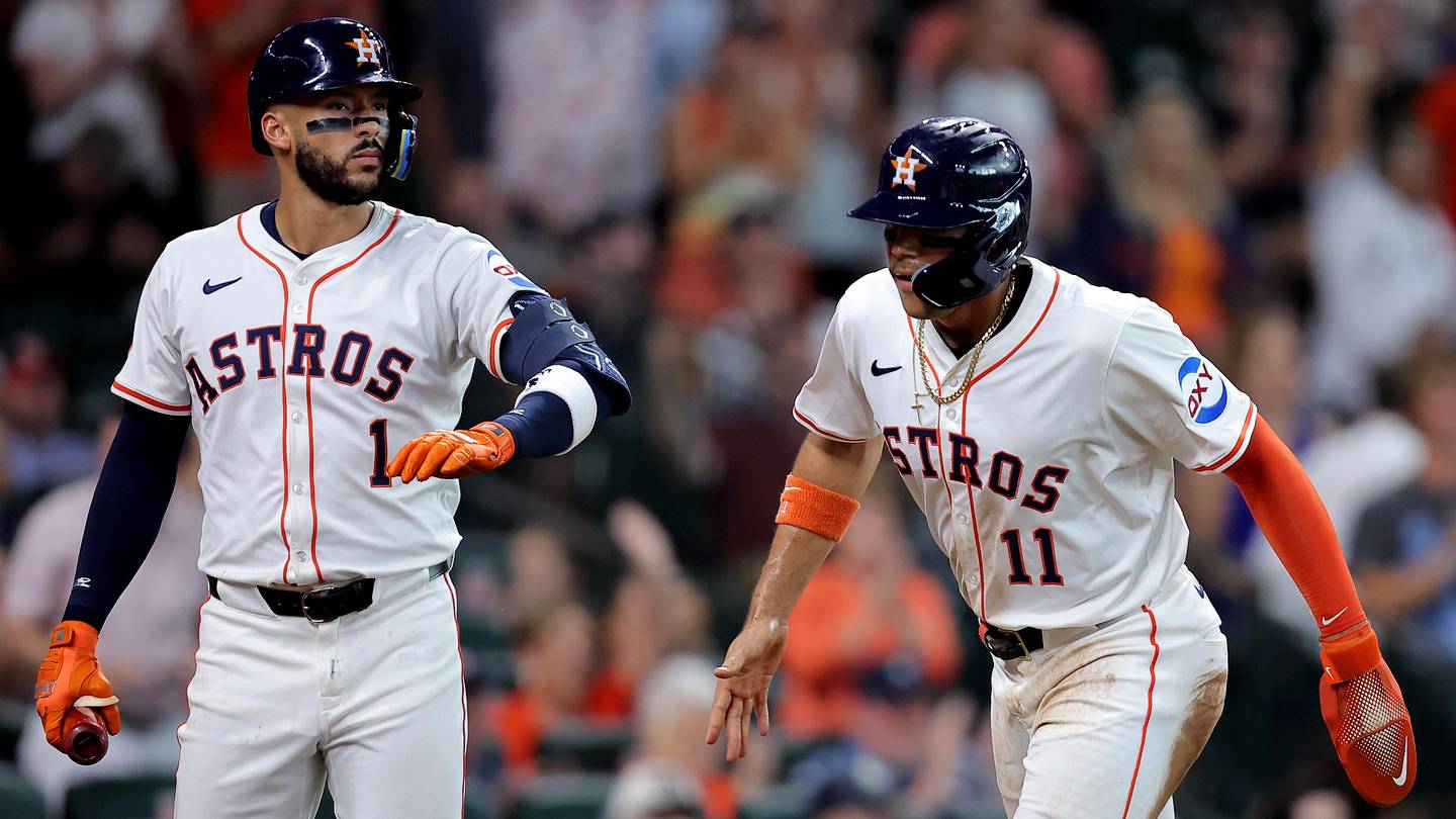Astros Future Star Playing His Way out of Team's Lineup With Woeful ...