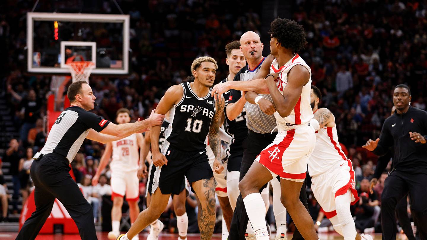 Sochan fuels Spurs-Rockets rivalry with spicy quote ahead of Texas clash