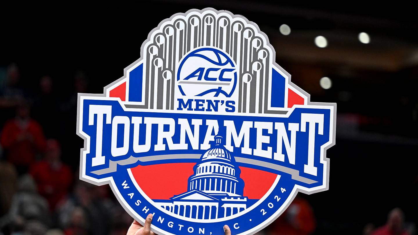 The bracket for the 2025 T. Rowe Price ACC Men's Basketball Tournament ...