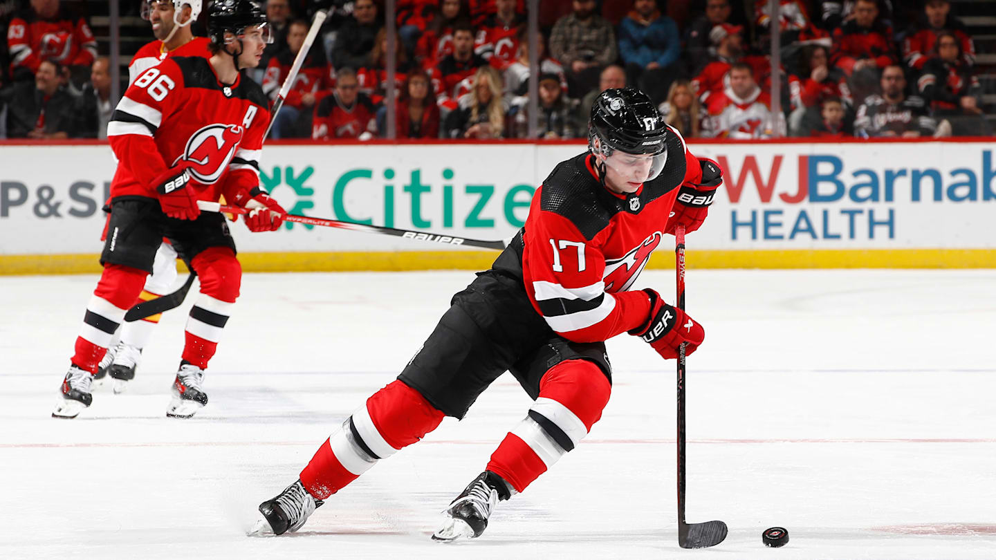 Simon Nemec Shines as Bright Spot in a Tough New Jersey Devils Season