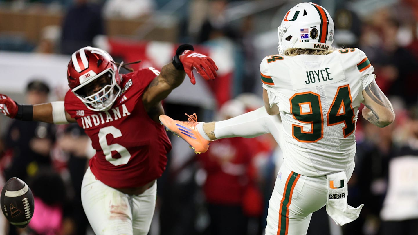 Indiana’s Blocked Punt Shocks Fans in National Championship