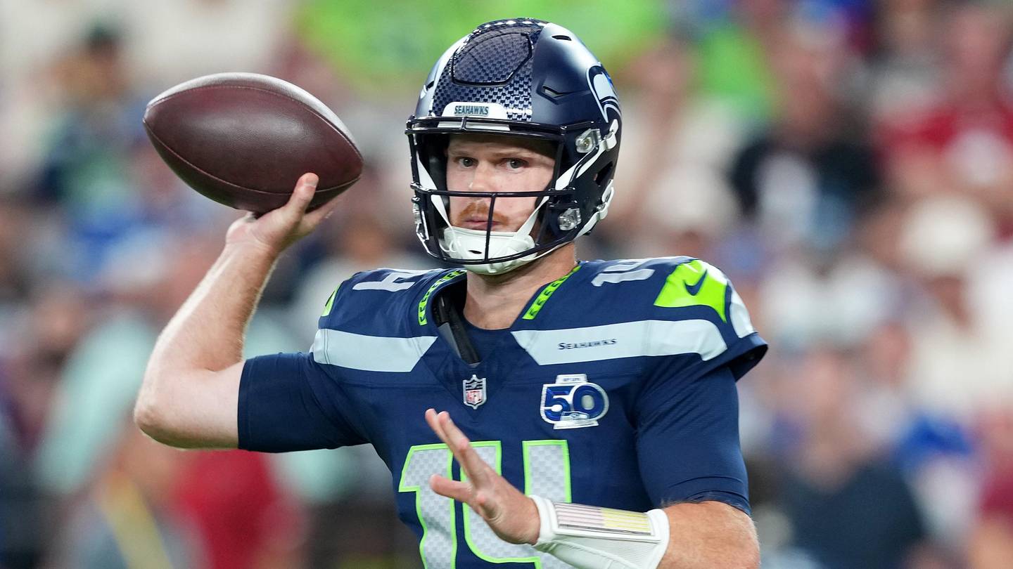 PFF analysts gush over Seahawks QB Sam Darnold's performance in 2025