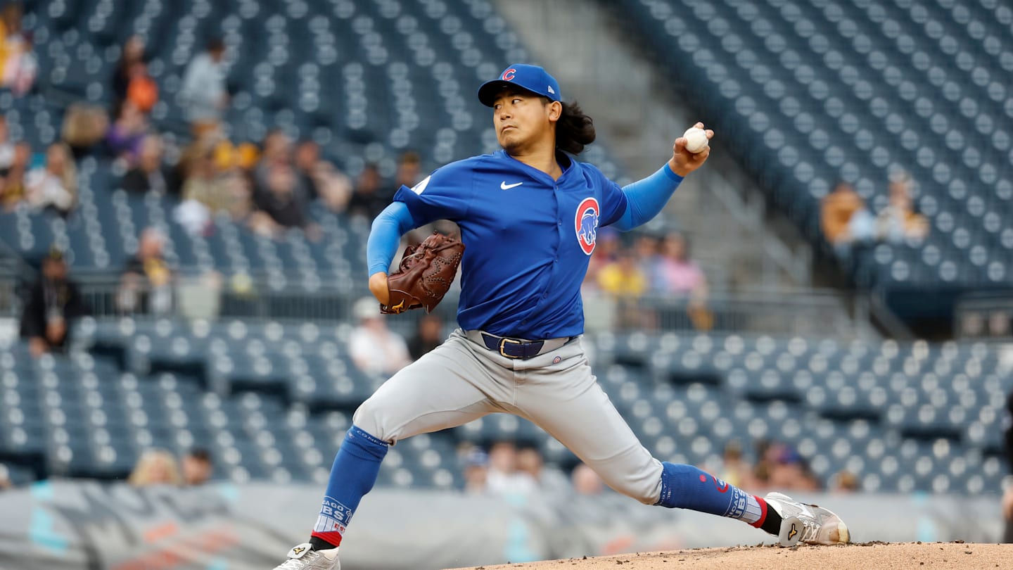Shota Imanaga pulled from latest start due to injury, Cubs fans raise ...