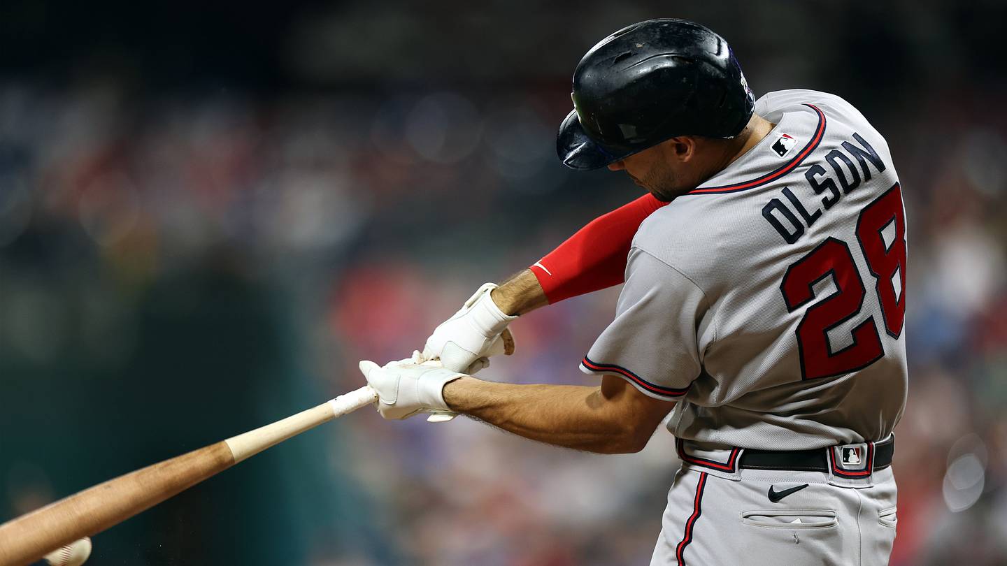 Atlanta Braves first baseman Matt Olson sets franchise home run record