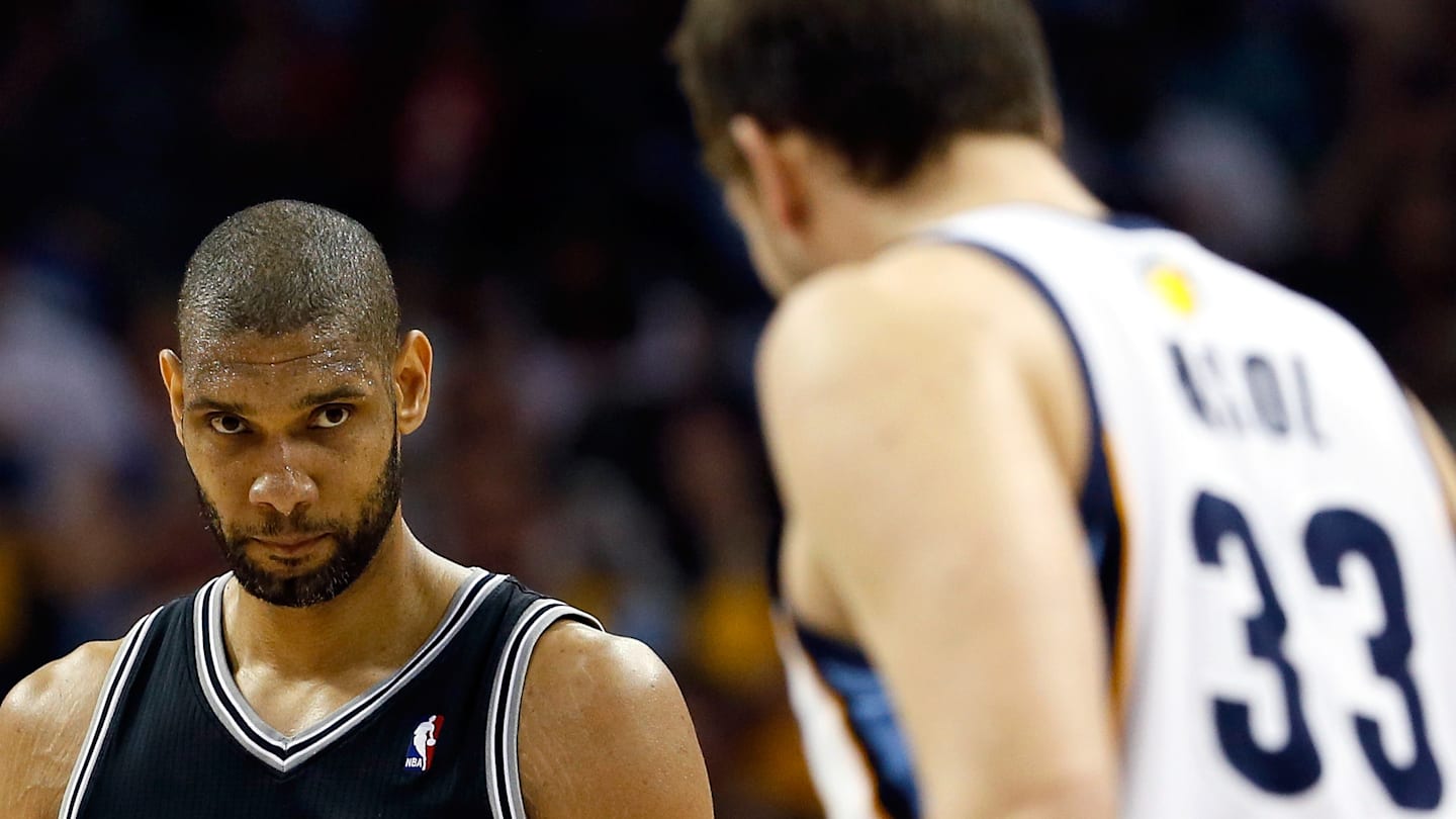 Biggest rivals fondly remember "monster" Tim Duncan during legendary ...