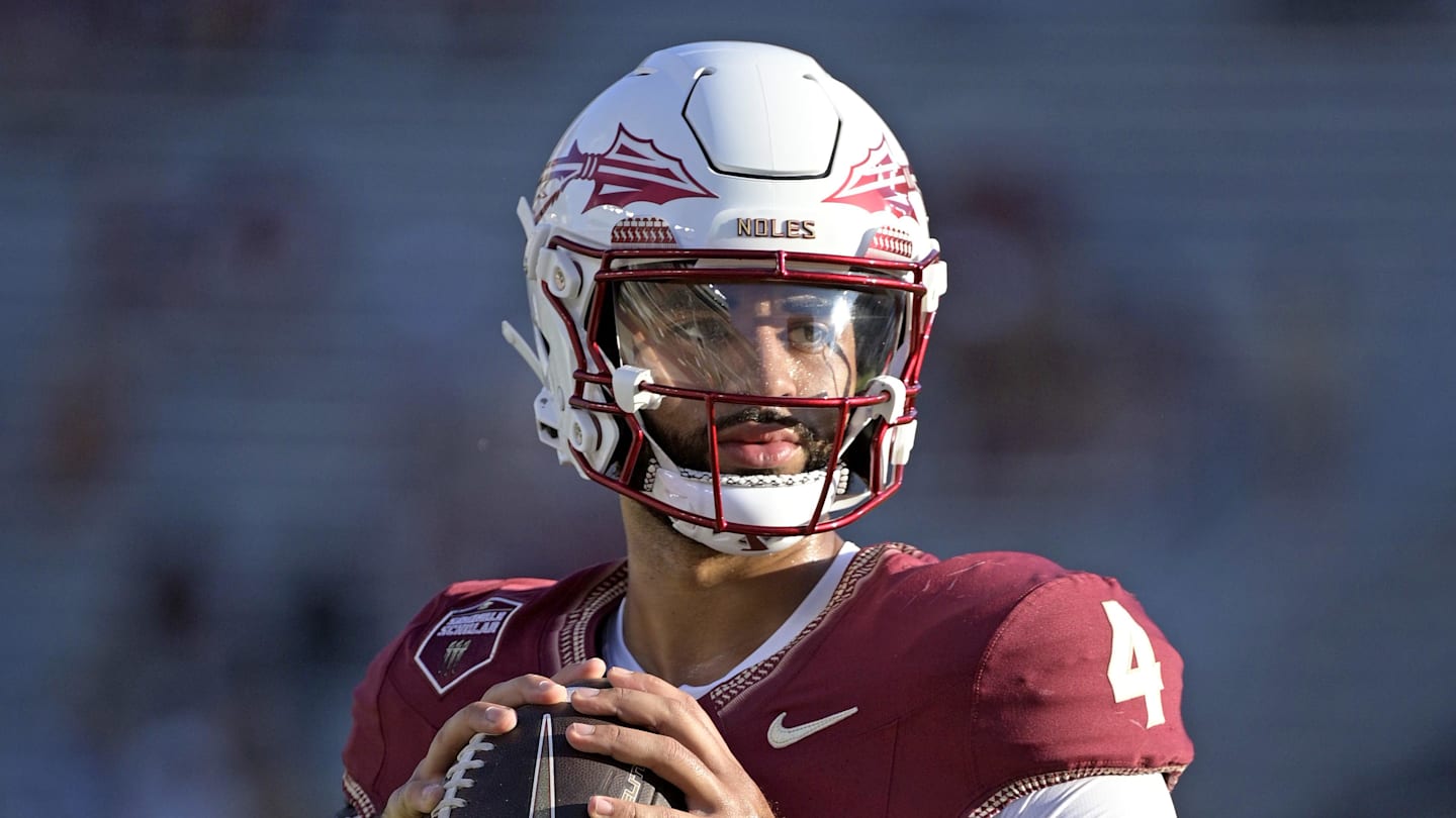 DJ Uiagalelei's Long Touchdown Pass Puts Florida State Back In Front In ...