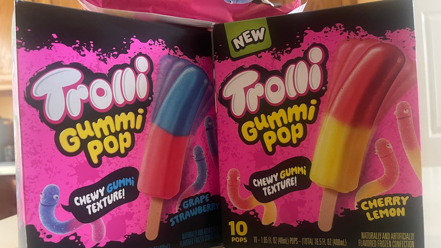 I tried the new Trolli Gummi Pop Popsicles and here's what I have to ...